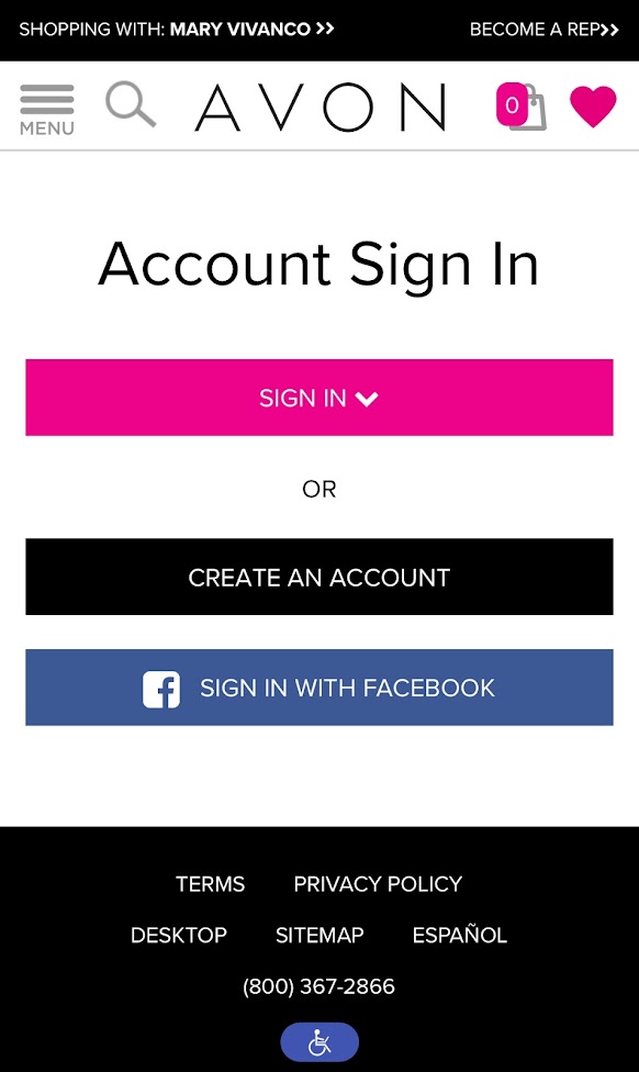 How To Create Your AVON Account When Shopping With Your AVON ...