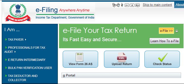 E-file IT Returns in Online Guide to Step By Step | TIPS NEWS