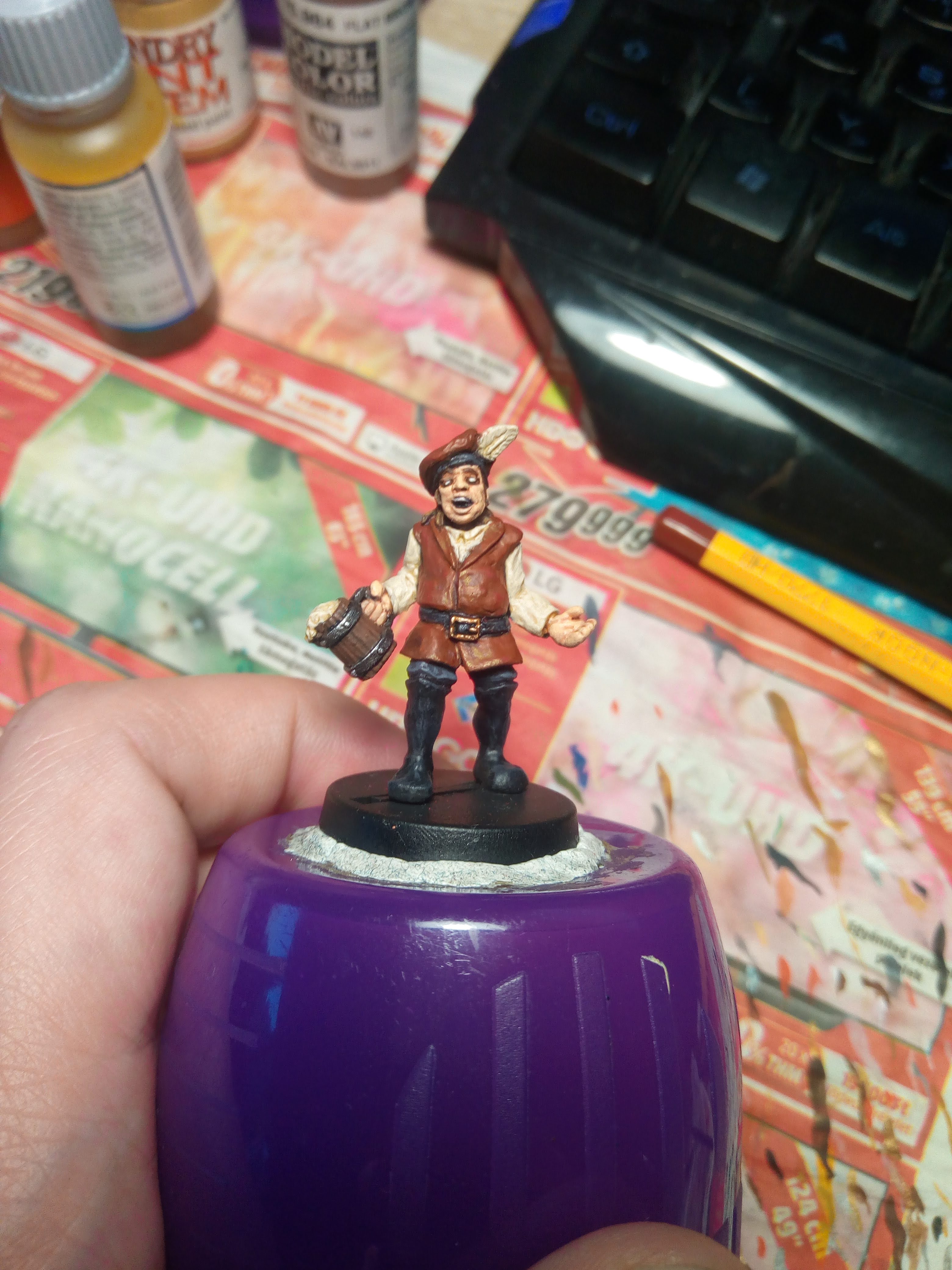 Vorpal Mace: [Miniatures] Dunkeldorf Prototypes and Painting Hans the ...