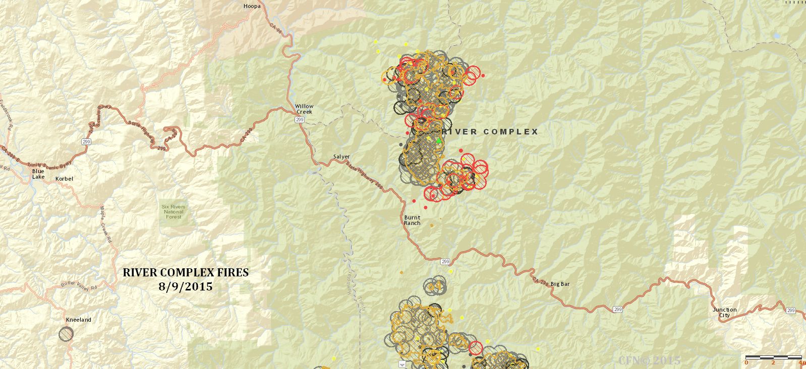 CFN - CALIFORNIA FIRE NEWS - CAL FIRE NEWS : CA-SHF River Complex ...
