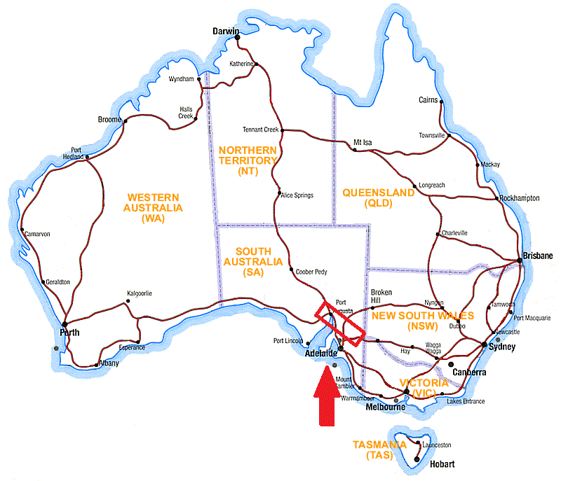 Andrew and Leah's Big Adventure: Whyalla to Renmark