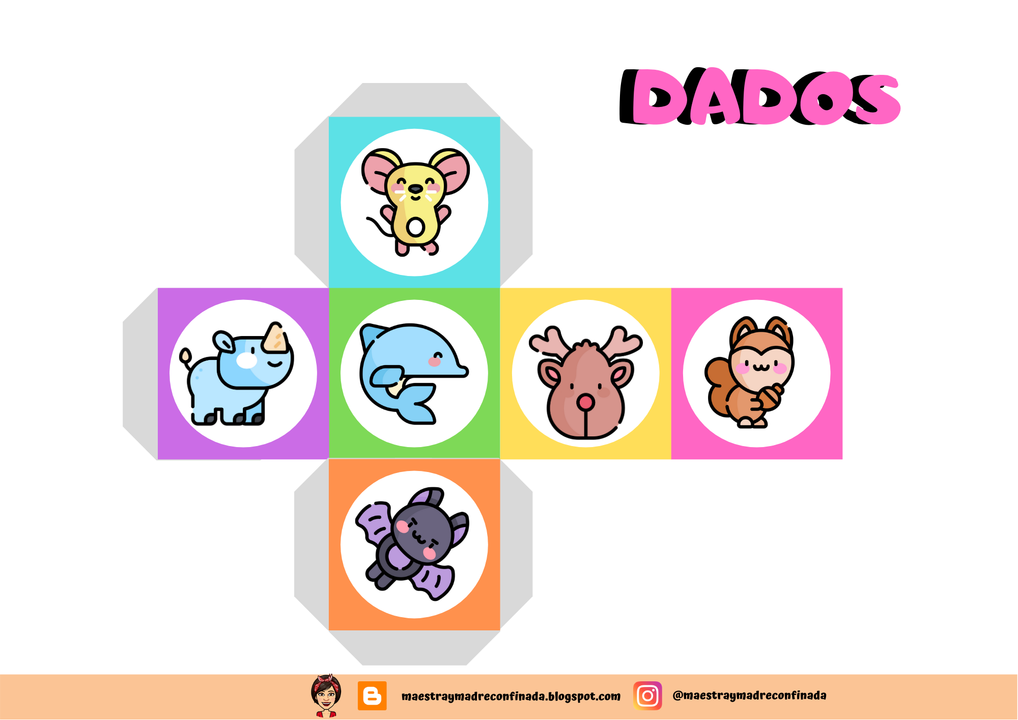 MAESTRA Y MADRE CONFINADA: JUEGOS CON ANIMALES