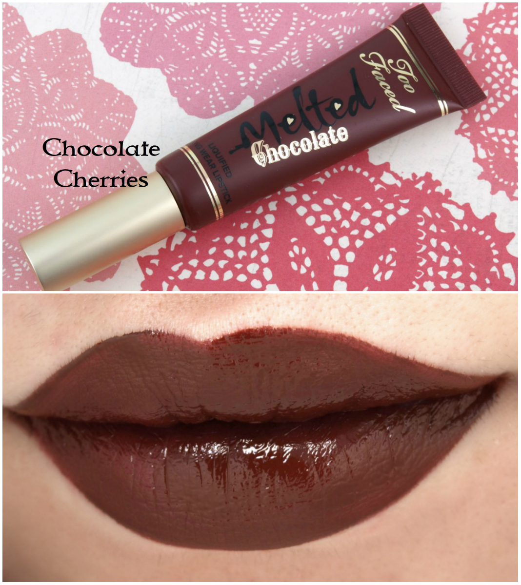 Too Faced Melted Chocolate Liquified Lipsticks: Review and Swatches ...