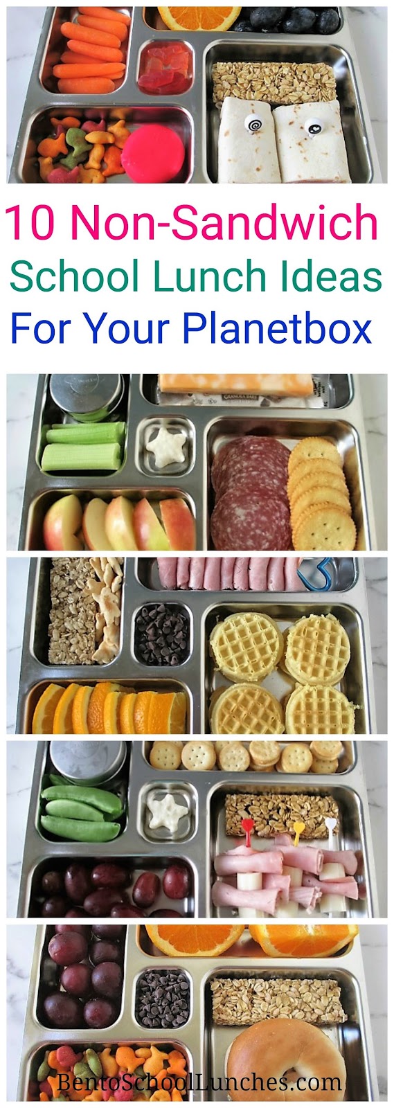 Bento School Lunches : 10 Non-Sandwich School Lunch Ideas In Planetbox
