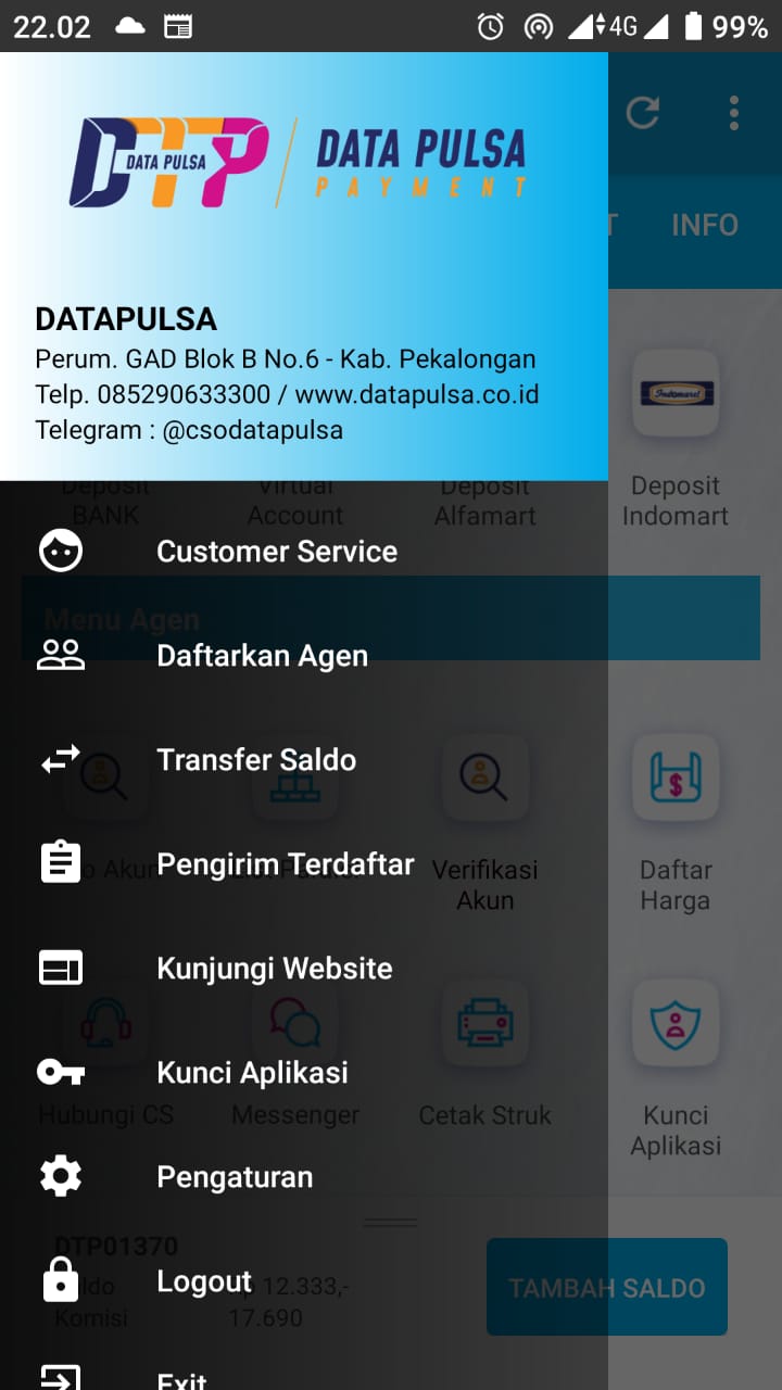 HARGA ALL PRODUK - DATA PULSA PAYMENT