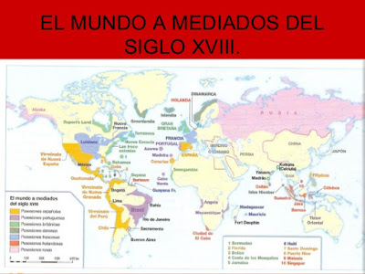 CCSS 4º ESO Los Sauces: El mundo a mediados del s. XVIII