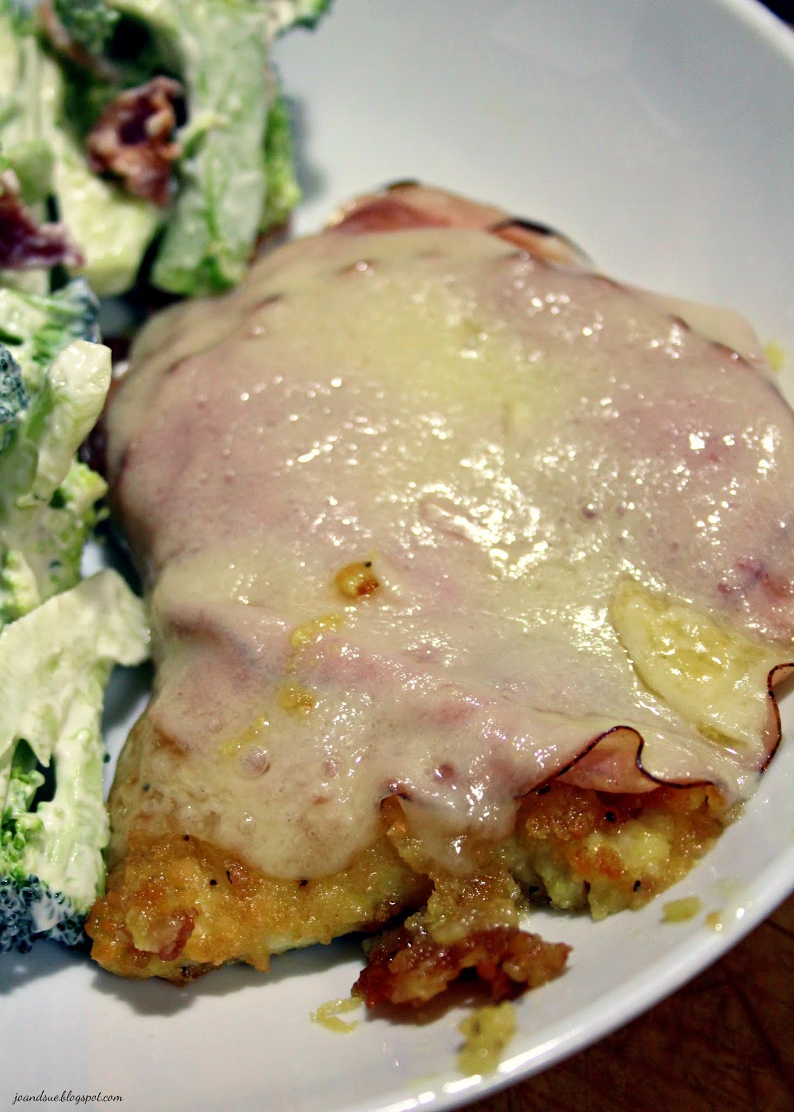 Jo and Sue: Keto Malibu Chicken with Keto Broccoli Salad