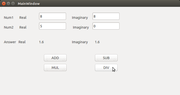 Programing Wonders Complex Numbers C Gui Application