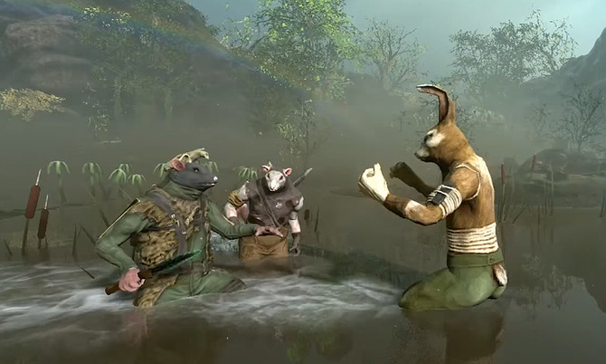 Anthropomorphic rabbit fighting action "Overgrowth" has entered the ...