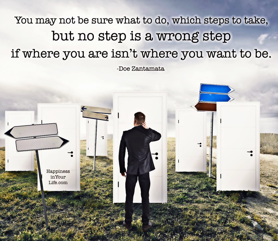 No step is a wrong step