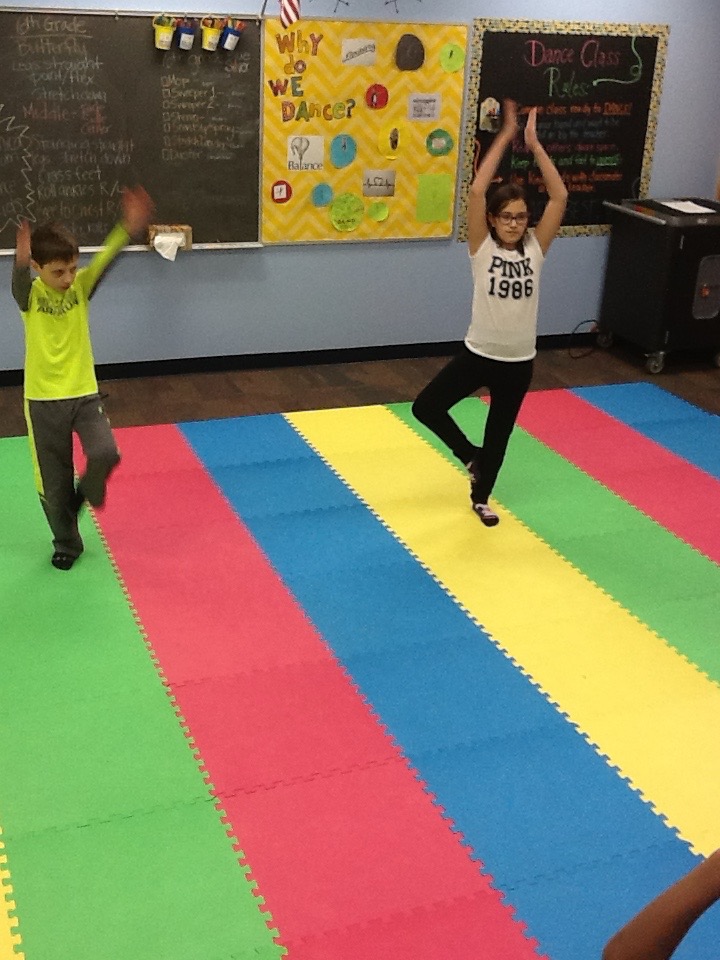 Corey Academy Dance Class: Shape Movement Sequences