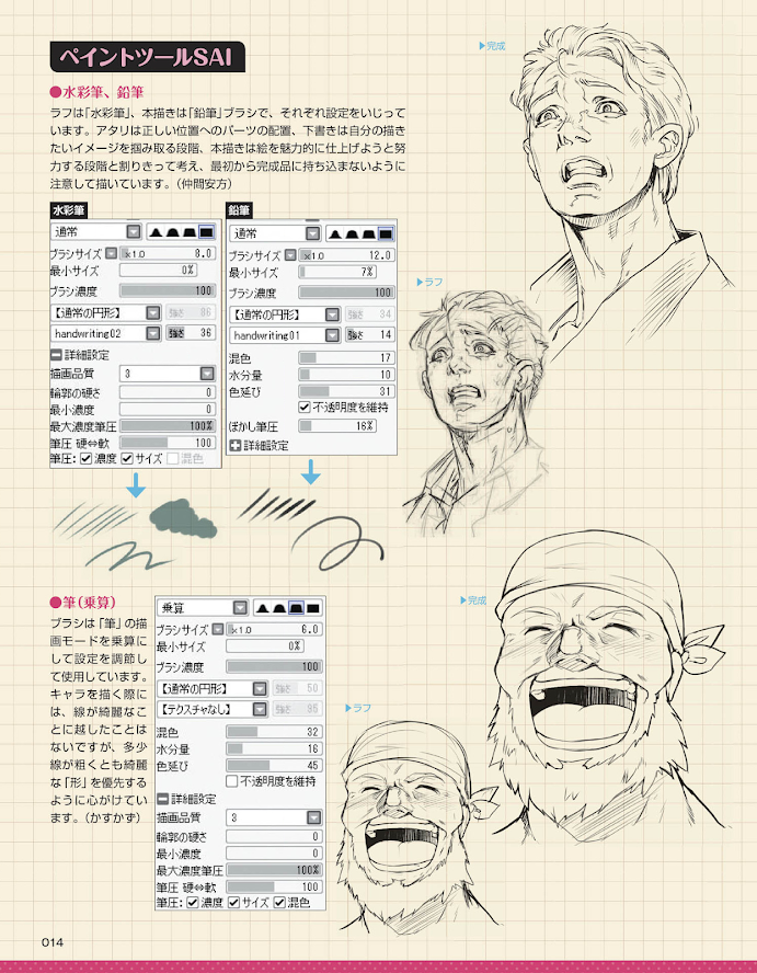 Tutorial Draw in digital tools! How to draw the overflow facial ...