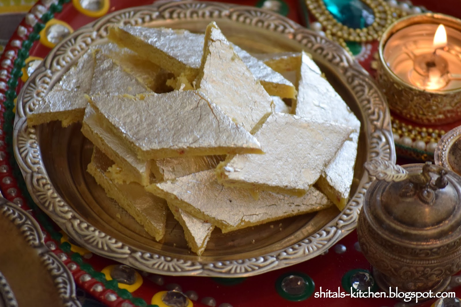 Shital's-Kitchen: Kesar Kaju Katli