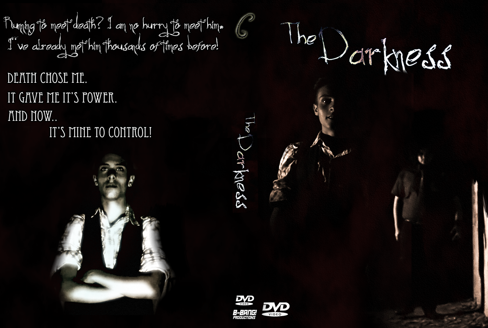 MCAST Reflective Journal: DVD and CD Cover for Trailer - The Darkness