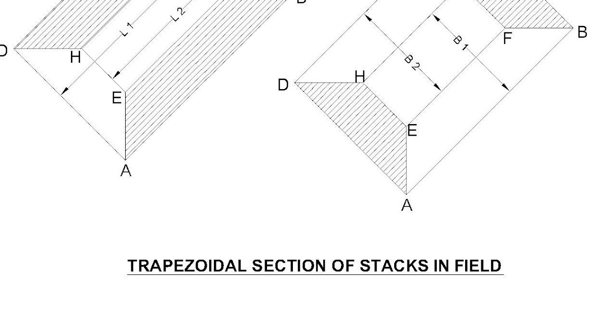 STACK MEASUREMENT OF BUILDING MATERIALS