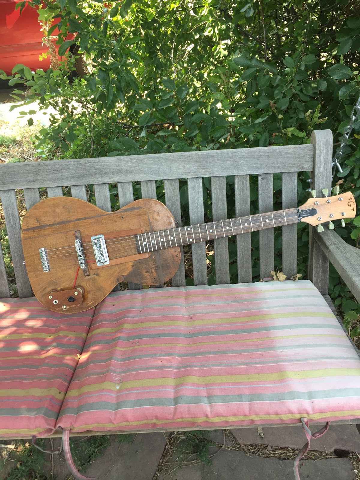 Two Wheels - Six Strings: I Ended Up Selling That School Desk Guitar