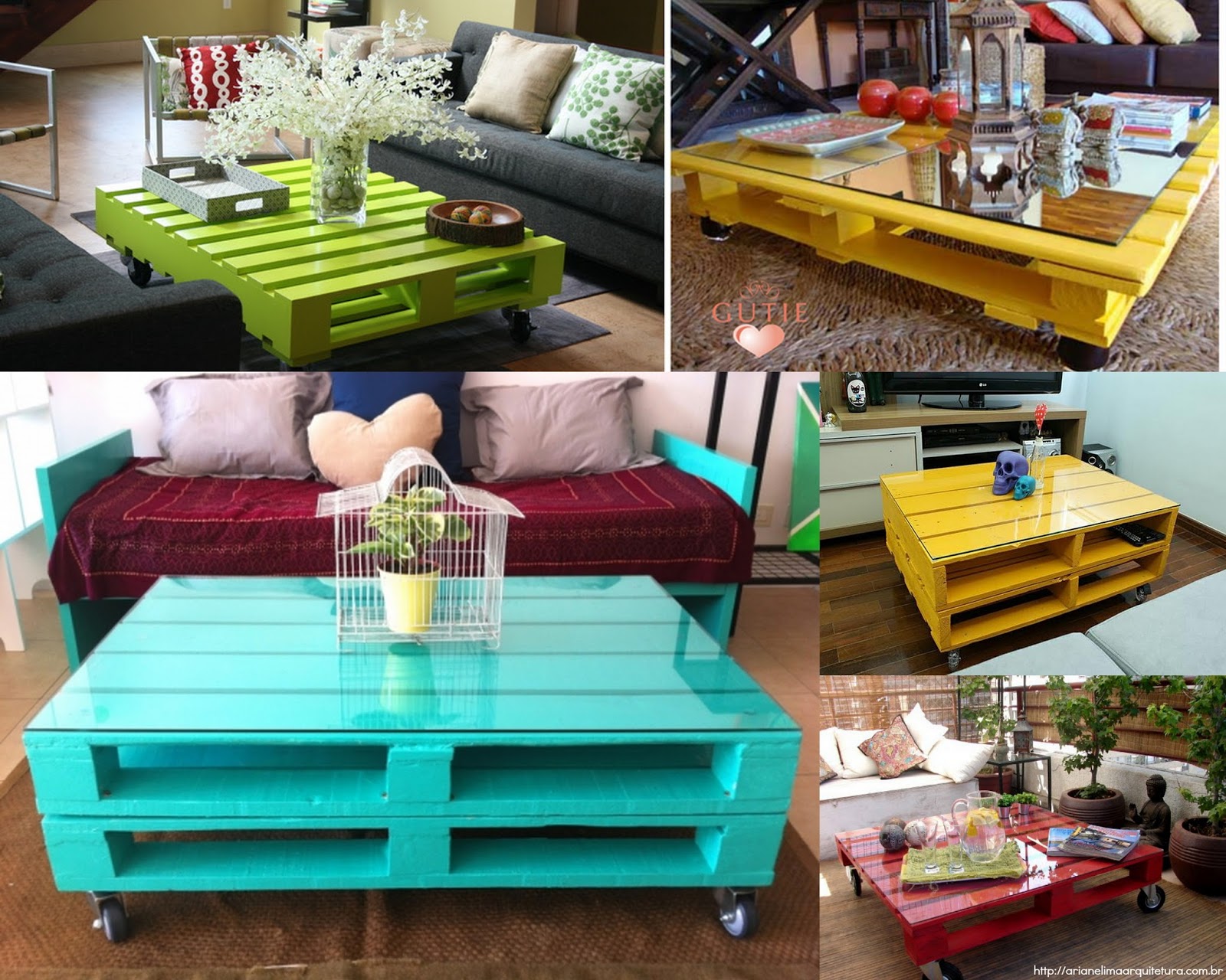 Inspirações de móveis de pallets - Diário da Ruiva