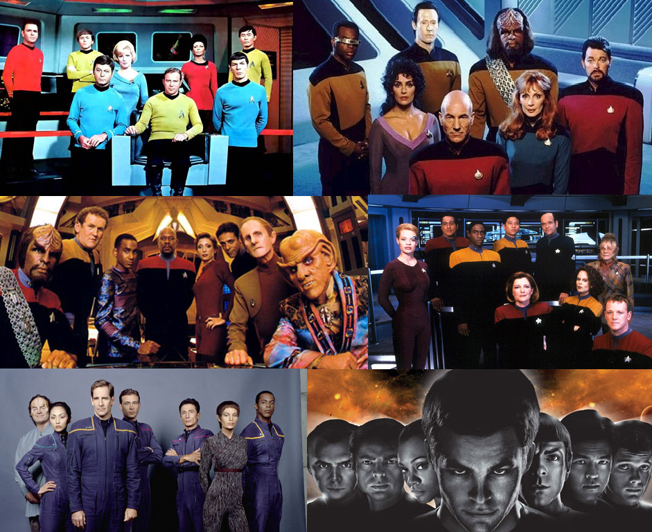 Random Thoughts: Favorites - My Random (though not perfect) Star Trek Crew