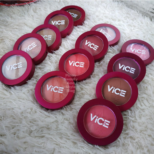Vice Cosmetics Aura Collection Swatches and Price Blush, Contour, and ...
