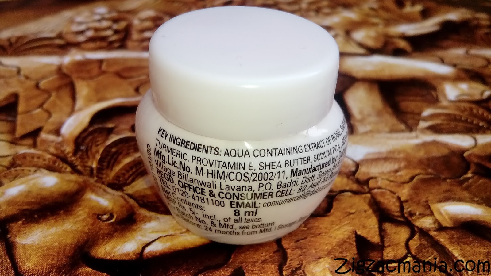 Dabur Gulabari Moisturising Cold Cream| Review - Zig Zac Mania