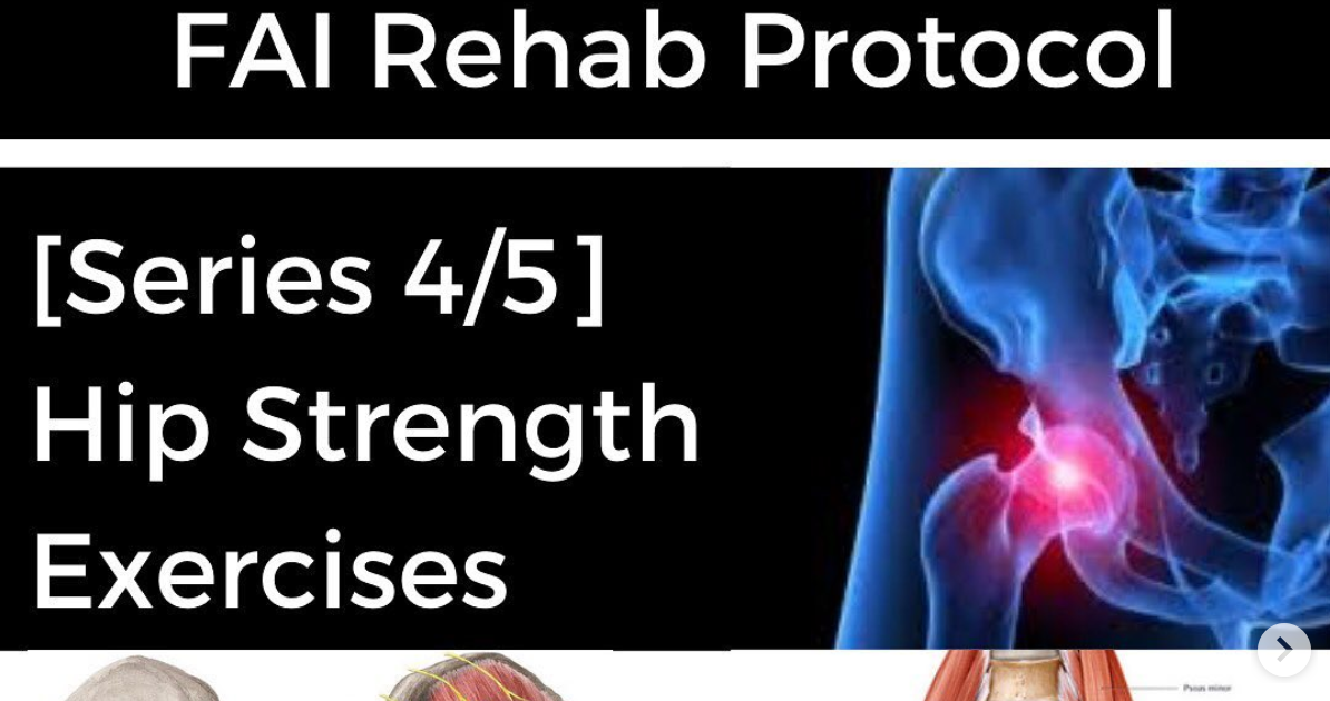 FAI Rehab Protocol Part 4 - Hip Strength Exercises | Modern Manual ...