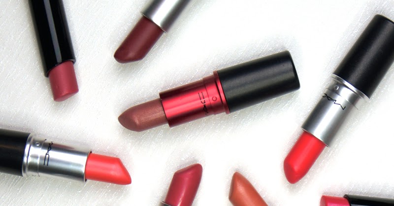 MAC Lipstick Collection, Review + Swatches | AliceGraceBeauty / UK ...