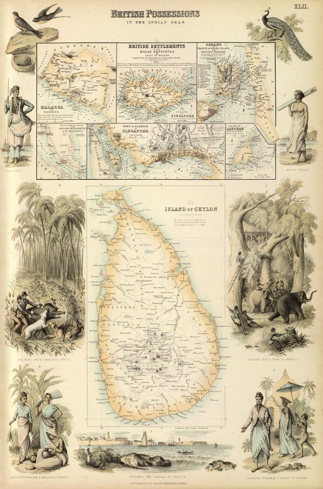 Maps of Sri Lanka || ශ්‍රී ලංකාවේ සිත්යම් || இலங்கை வரைபடங்கள்