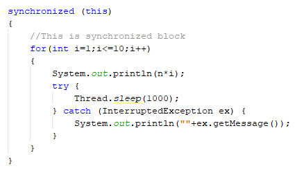 Synchronization & its types