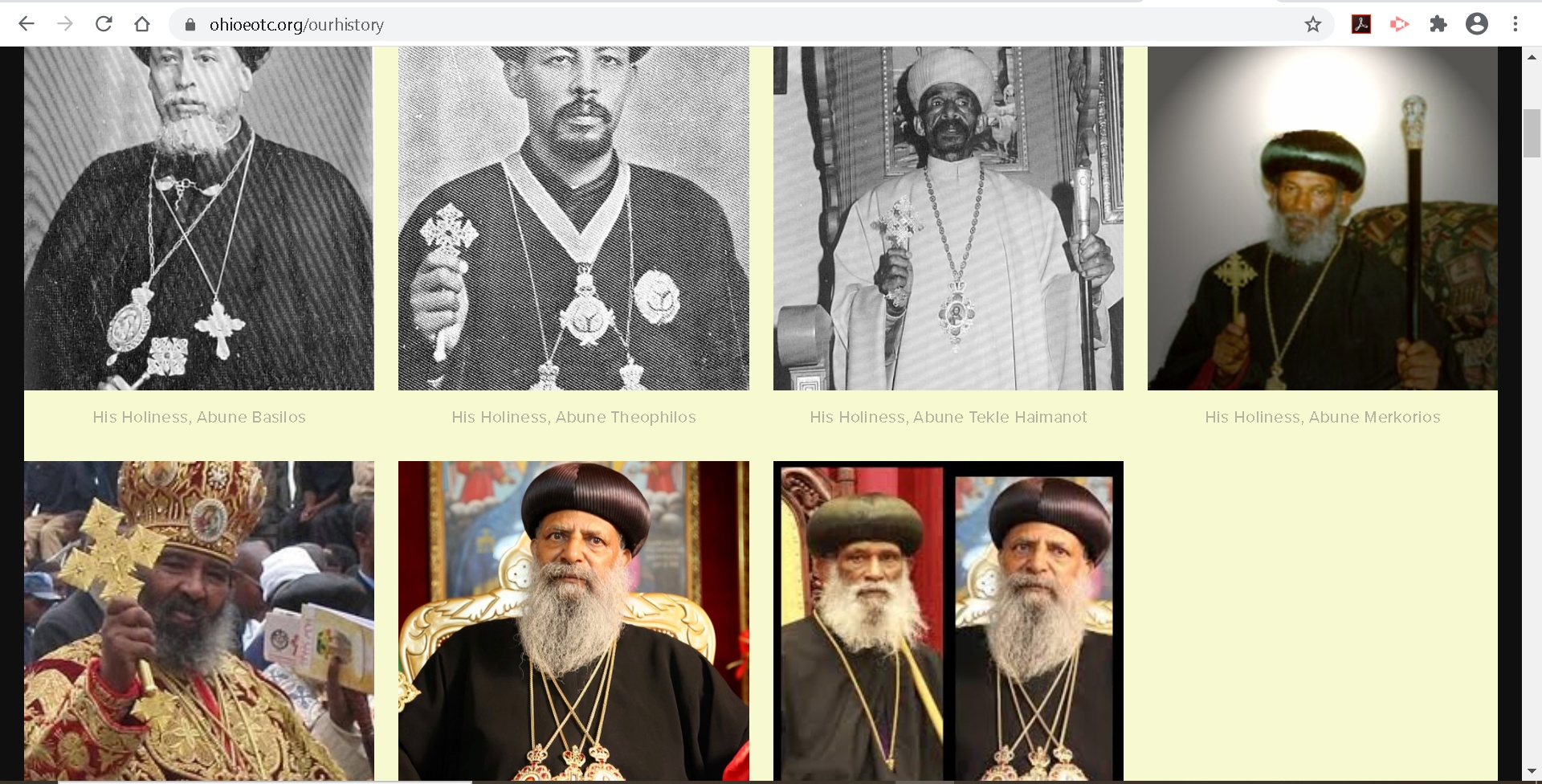 Ethiopian Orthodox Tewahedo Church - USA 2022