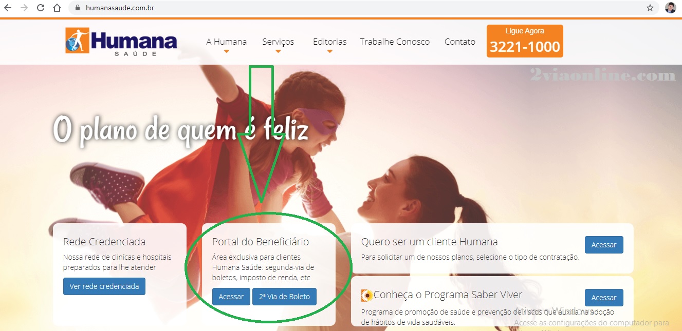 2Via Humana Saúde - Plano de Saúde