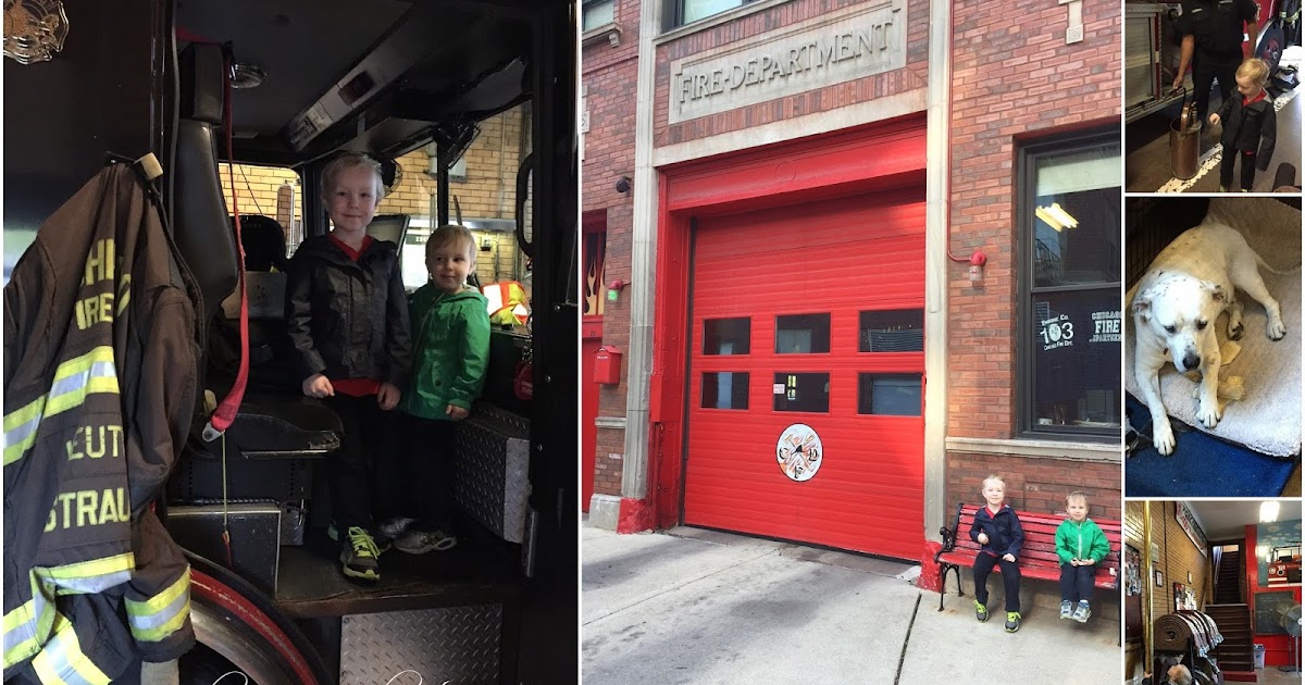 Chicago Adventure Day: Activity: Firehouse Tour - Engine Co. 103