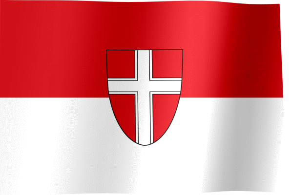 Flag of Vienna (GIF) - All Waving Flags