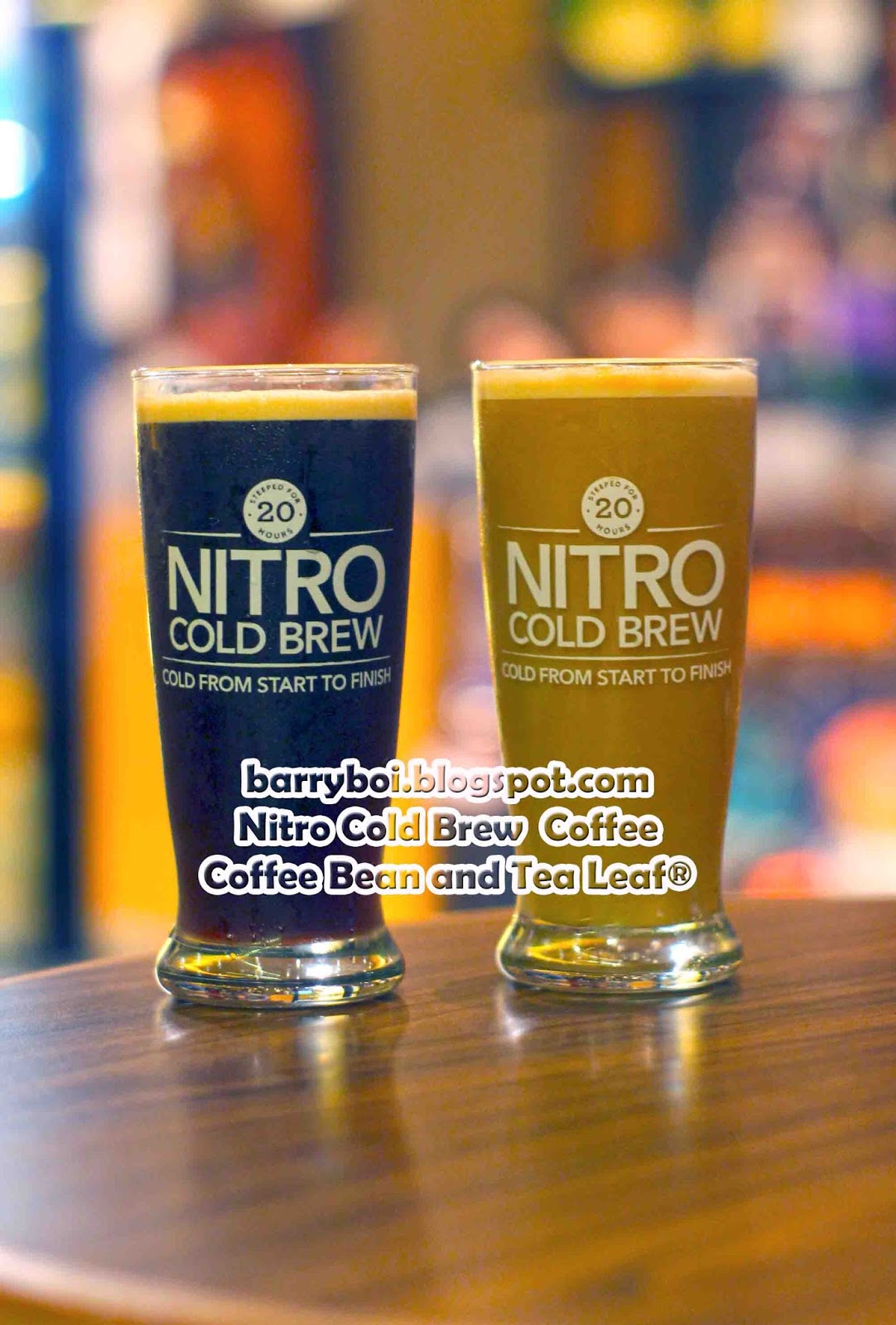 The Coffee Bean & Tea Leaf® Nitro Cold Brew Coffee.