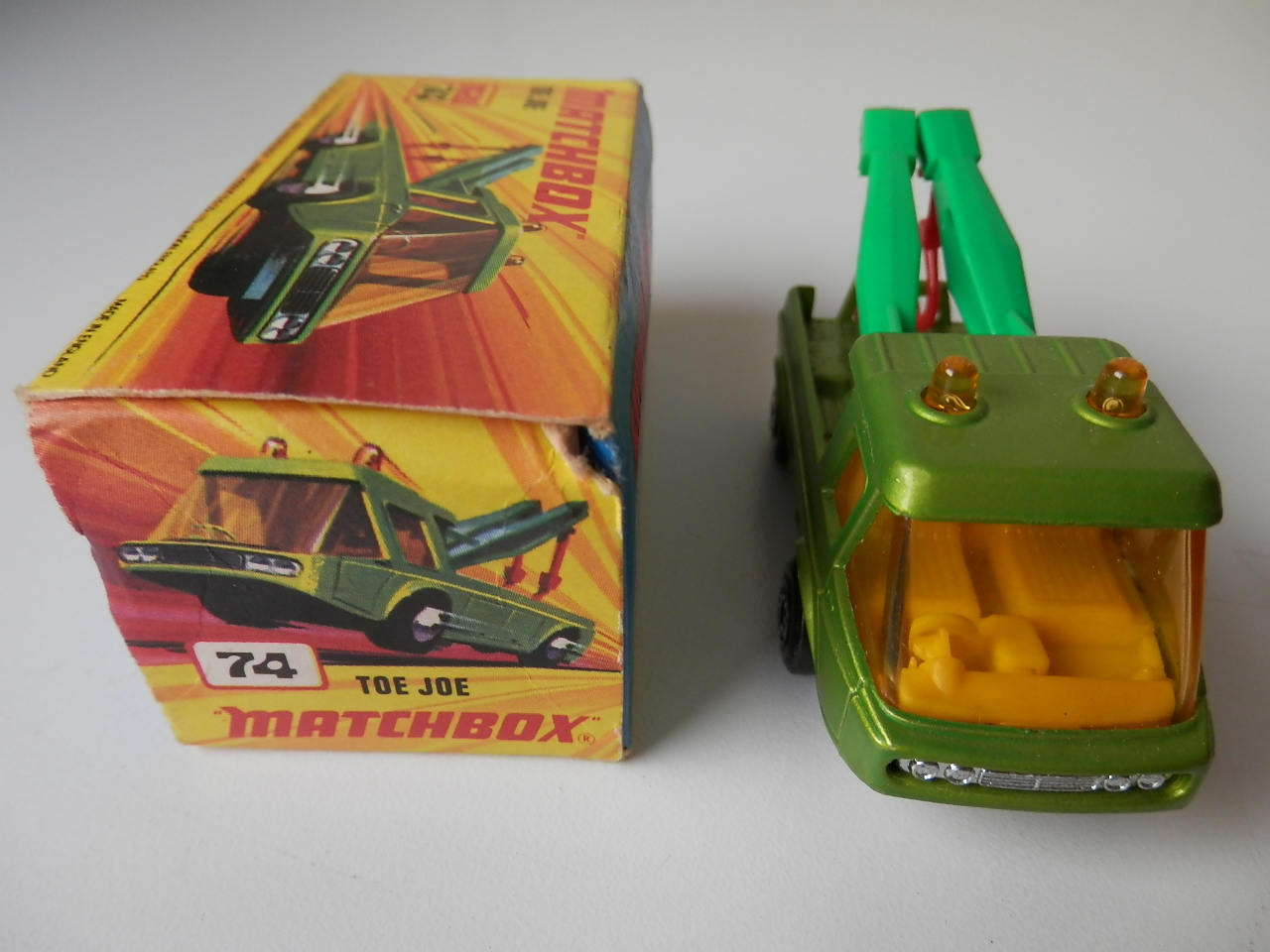 EDUARDO ASCANIO MIS MATCHBOX: Nº. 74-B TOE JOE WRECK TRUCK