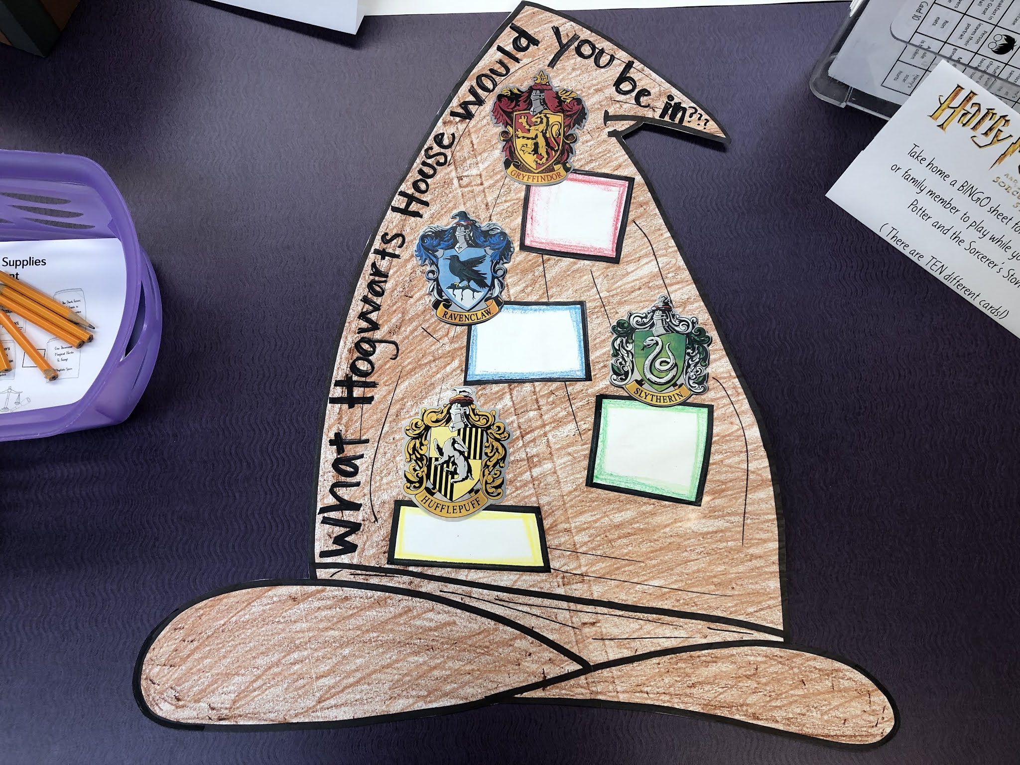 Harry Potter Activity Table - The Learning Curve