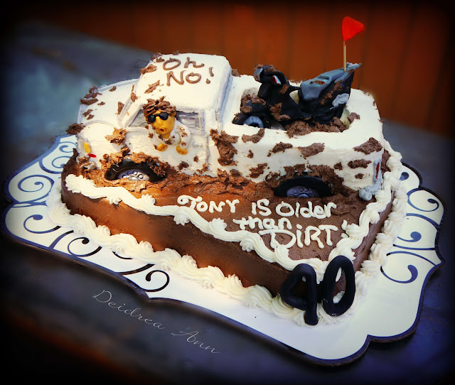 Suzy Homefaker: OVER THE HILL TRUCK AND MOPED CAKE