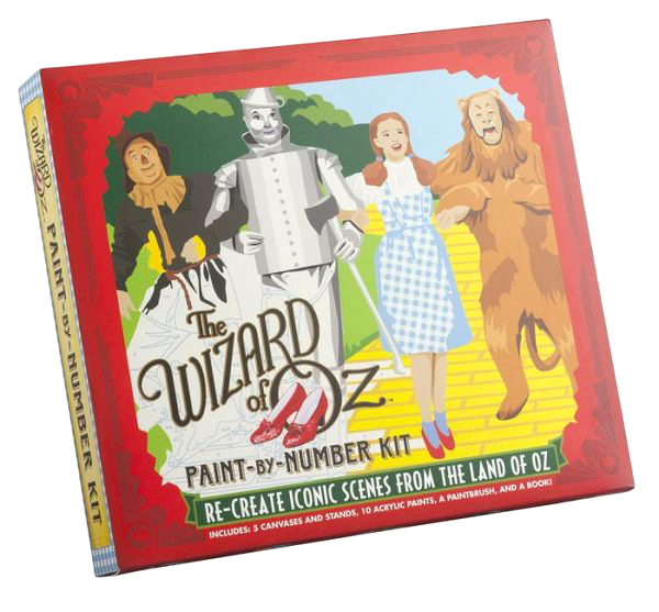 Curiozity Corner: Wizard of Oz Paint-By-Numbers by Randy Roberts