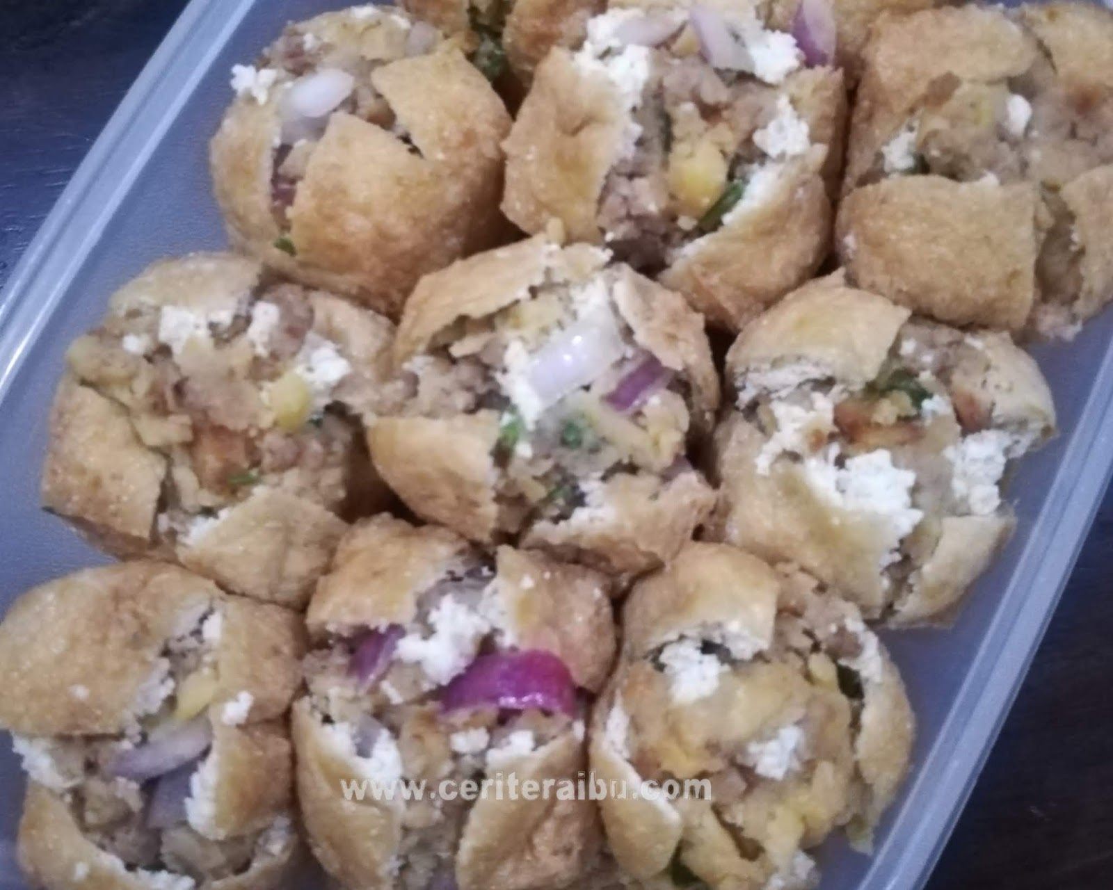 Resepi Begedil Tauhu Daging - Indonesian Food Recipes