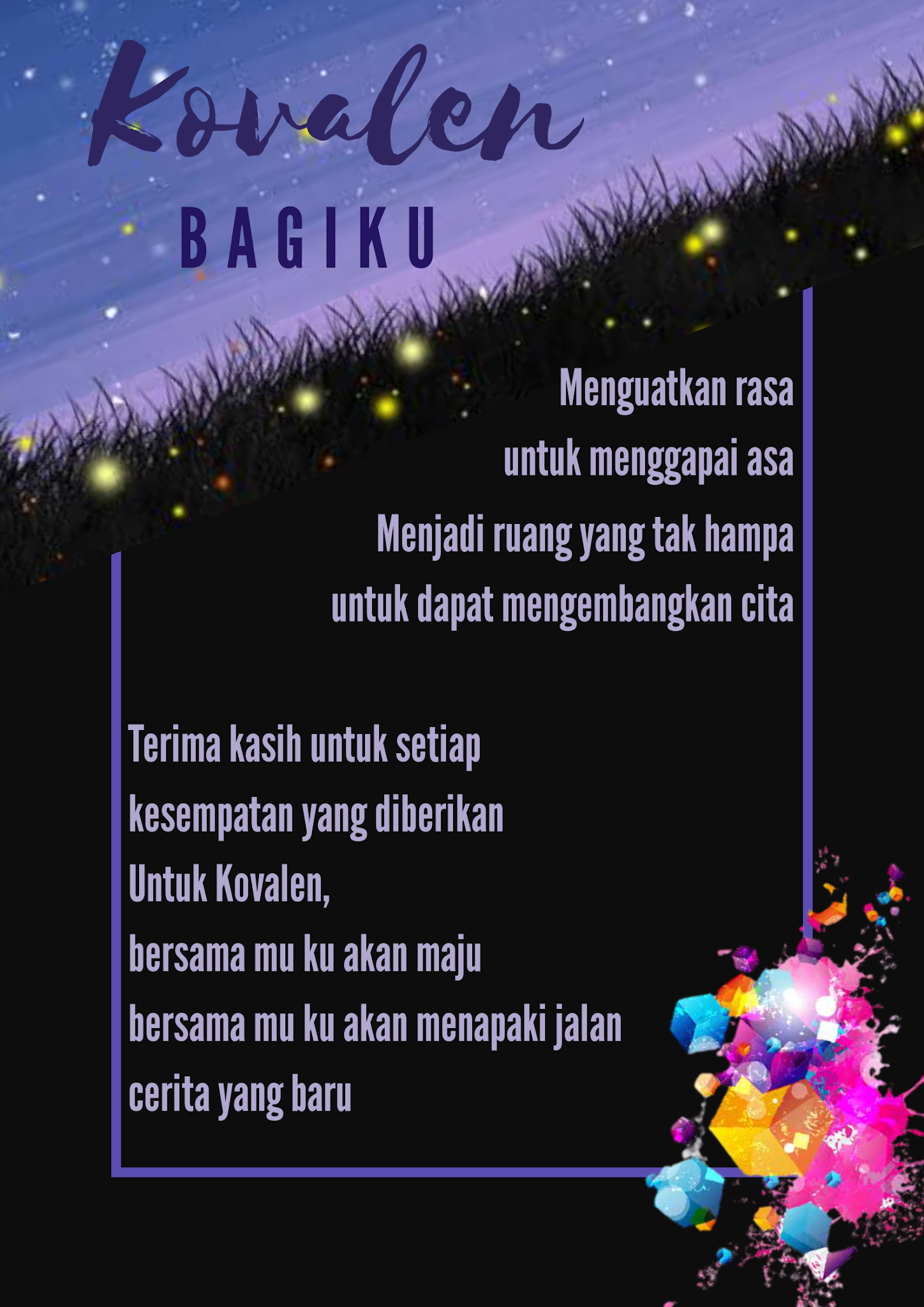 Refleksi Magang dan Poster