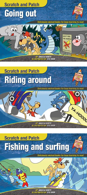 Kids' Book Review: Review: Scratch and Patch Series
