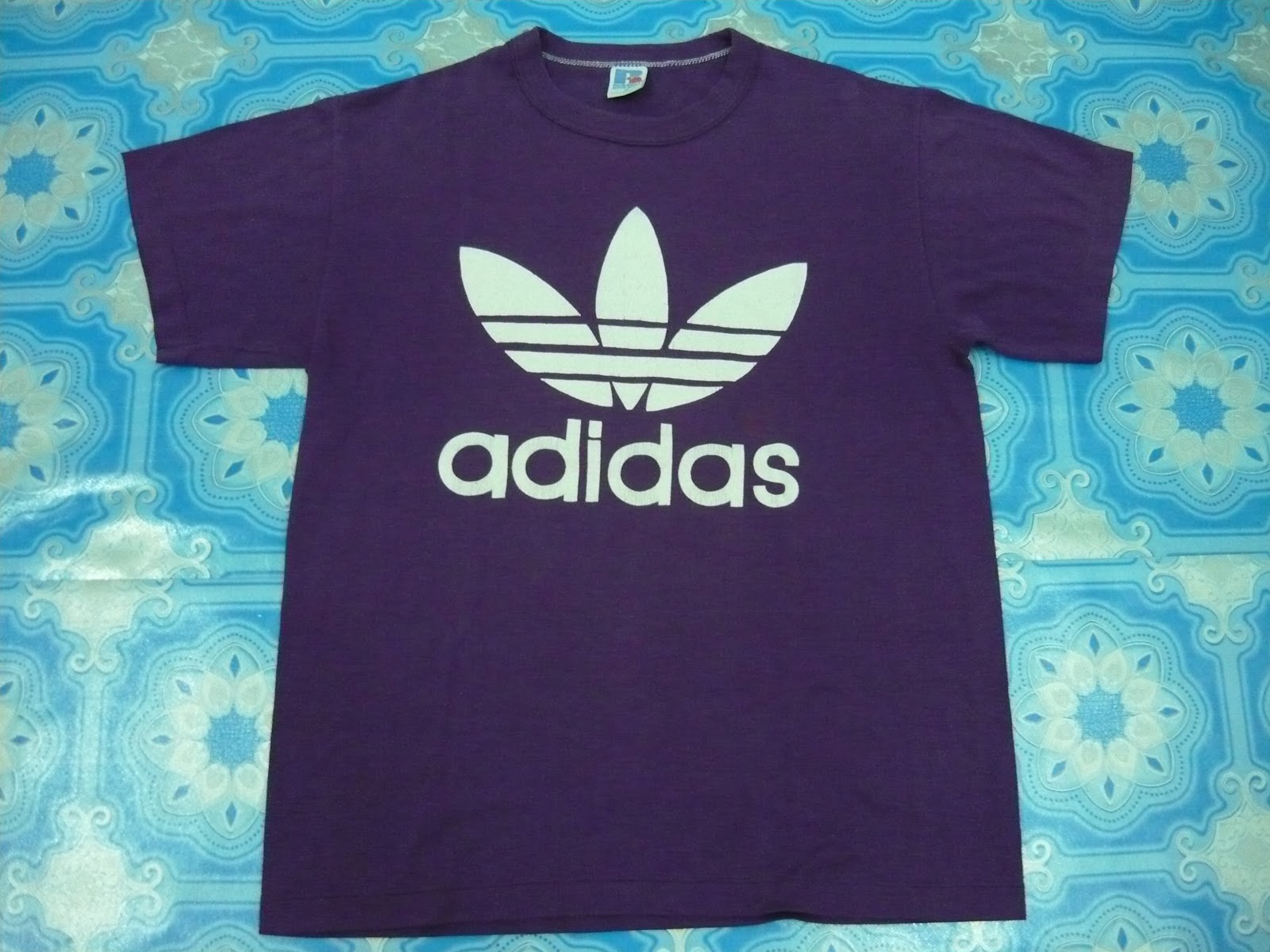 MCPICK VINTAGE: VINTAGE ADIDAS TREFOIL TAG RUSSELL