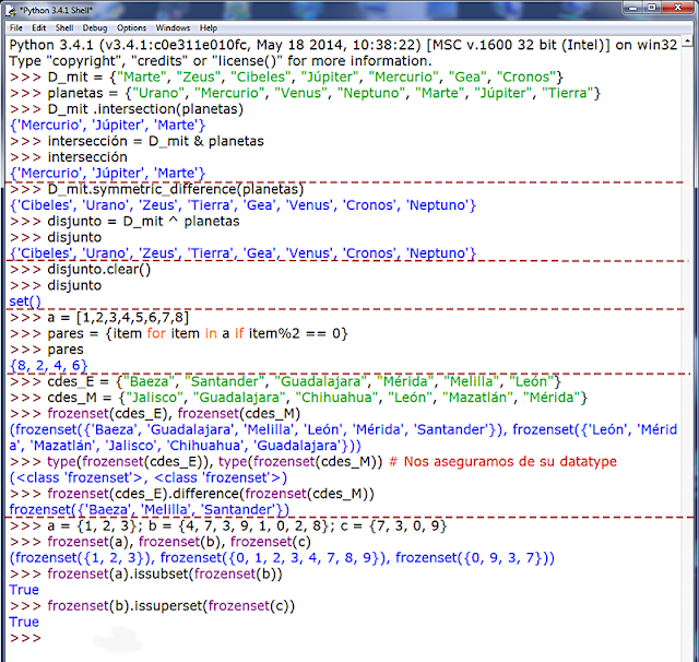 APRENDER A PROGRAMAR CON PYTHON: T4. BLOQUE DE EJERCICIOS 3. SOLUCIONES.
