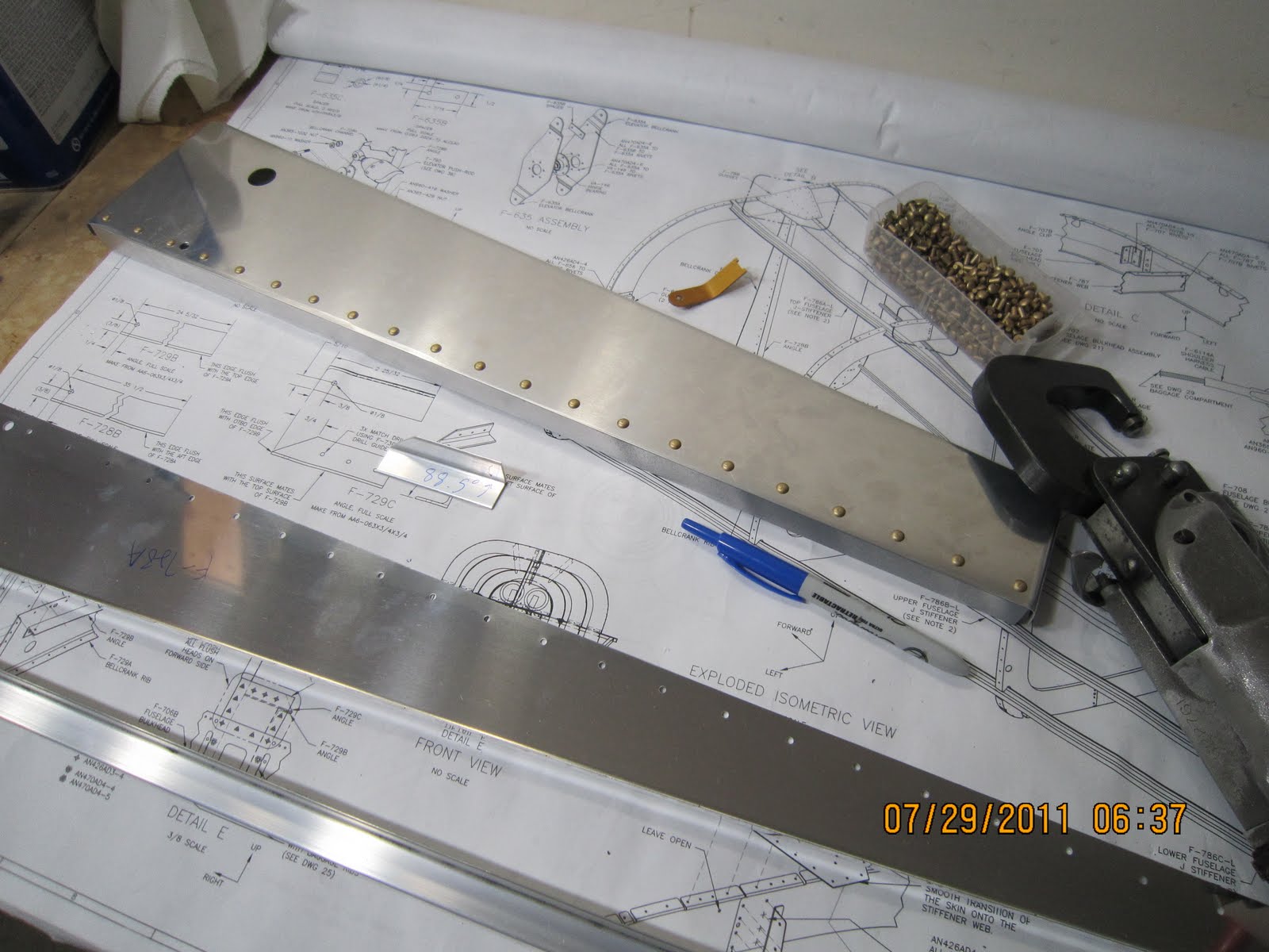 Larry's Airplane: Elevator Bellcrank Ribs