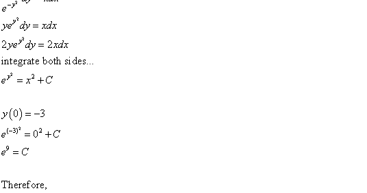 Differential Equations Solved Examples: Find the explicit solution of ... Differential Equations Solved Examples: Find the explicit solution of ...
