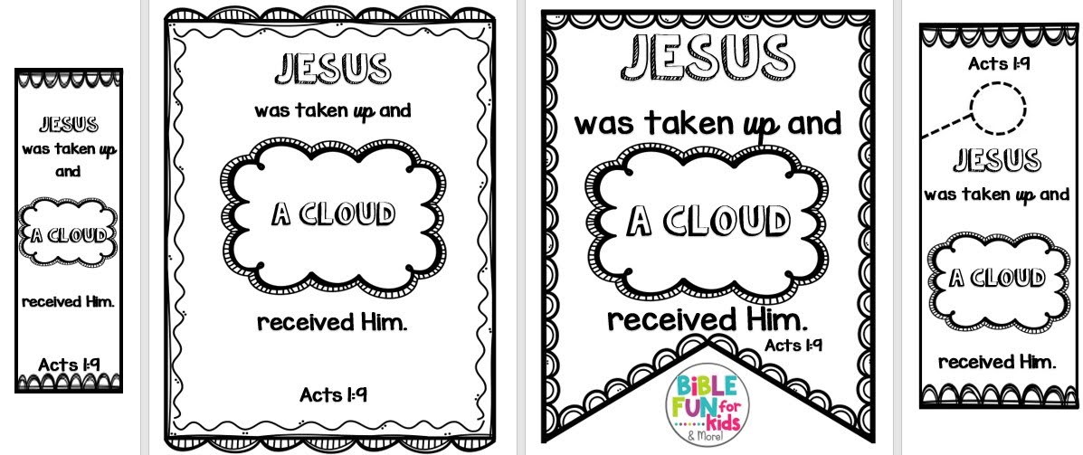 Acts Chapter 1 | Bible Fun For Kids
