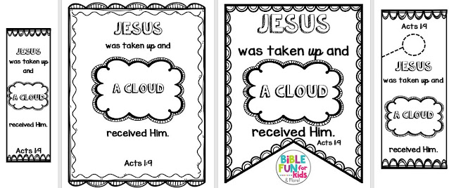 Acts Chapter 1 | Bible Fun For Kids