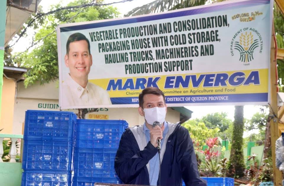 Rep. Mark Enverga launches P20 million "Vegetable Production ...
