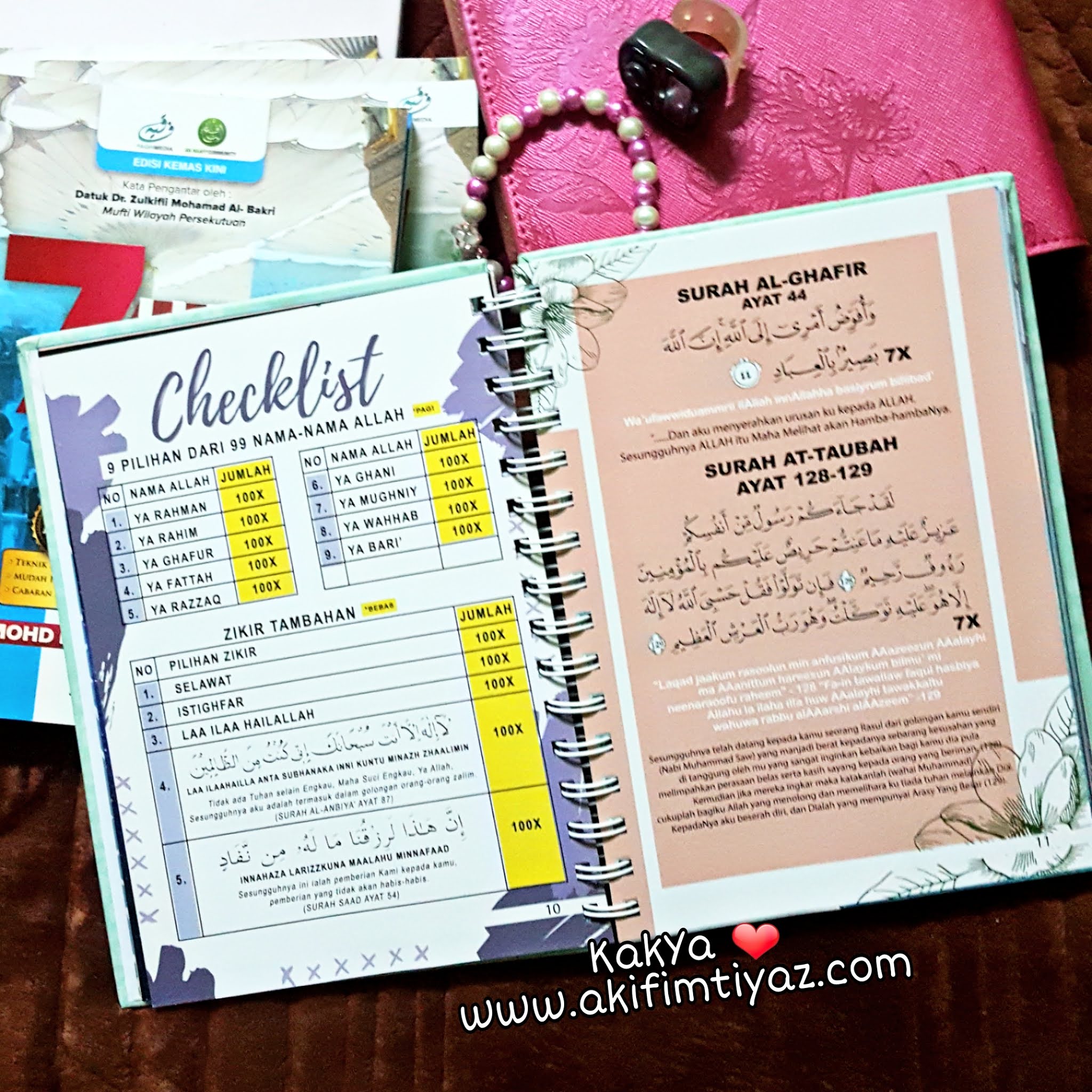 Buku Checklist Amalan 100 Hari By Puan Saira