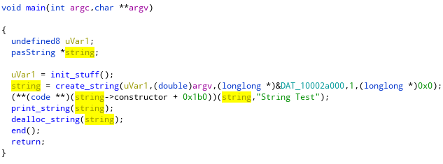 Reversing Pascal String Object