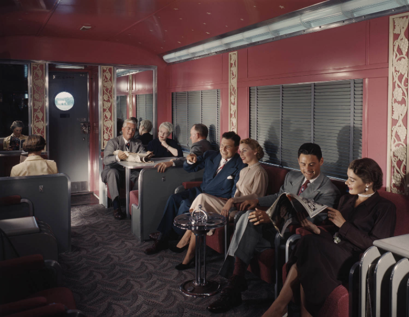 Remember When Traveling by Train Was Wonderful in the 1950s | Vintage ...